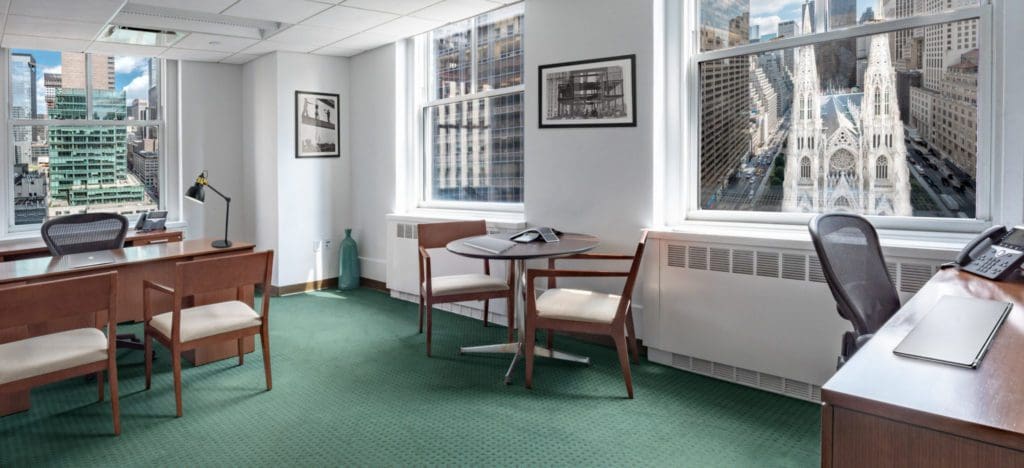 Corner Office Overlooking St. Patricks